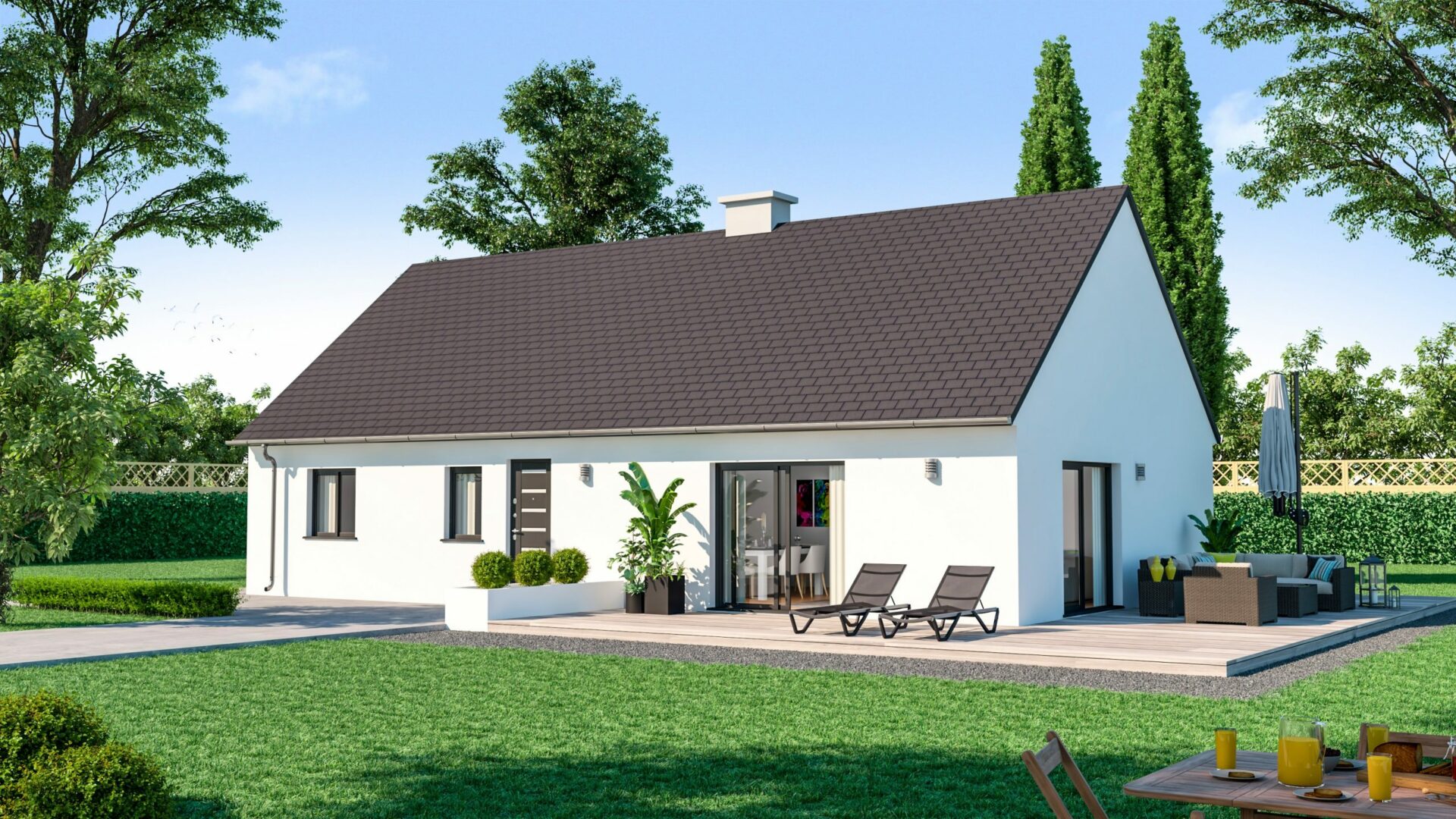 Maison Traditionnelle De Plain pied Maison De Style Traditionnel Maison Traditionnelle De Plain pied Maison De Style Traditionnel