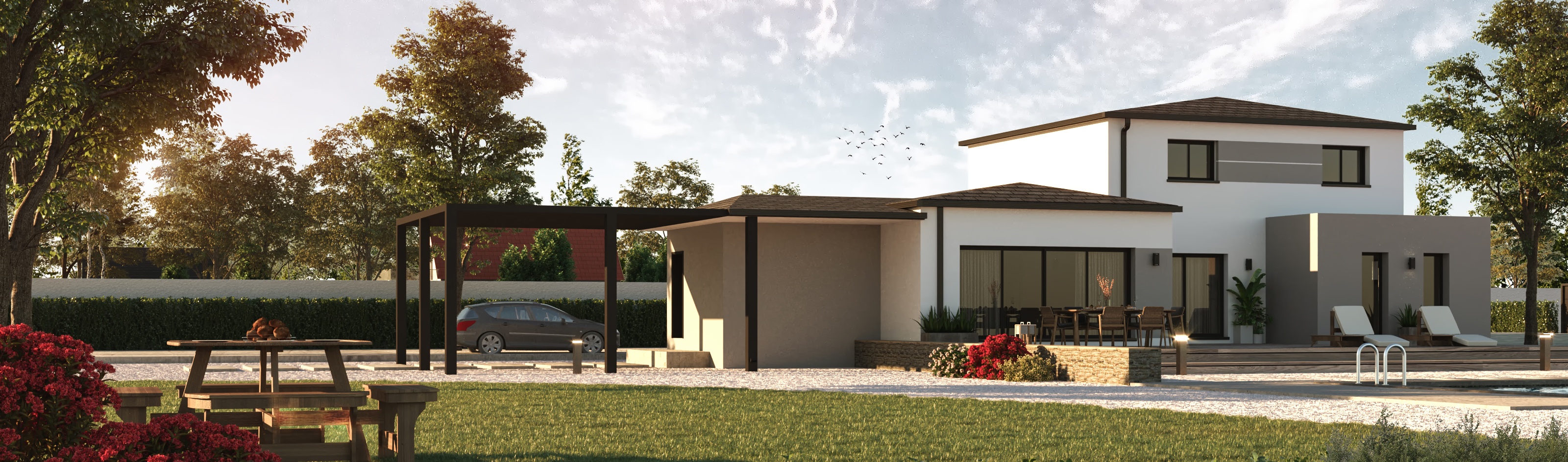 Constructeur maison personnalisée - Modèle gamme Prestige